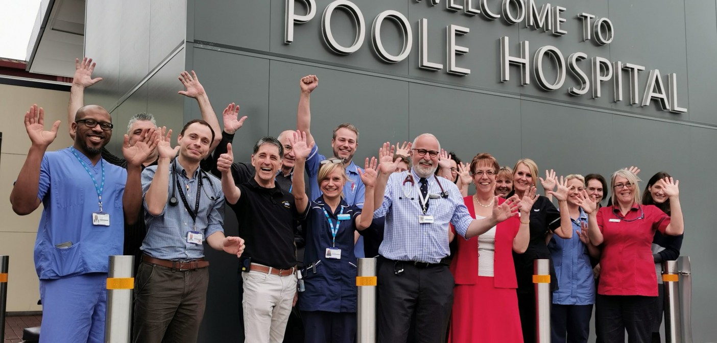 HEALTH: Poole Hospital celebrate after 'outstanding' rating for caring ...